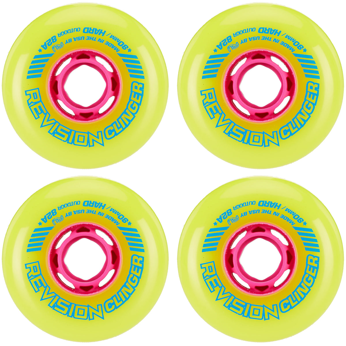 REVISION CLINGER OUTDOOR WHEELS 4 PACK – Skaters Network