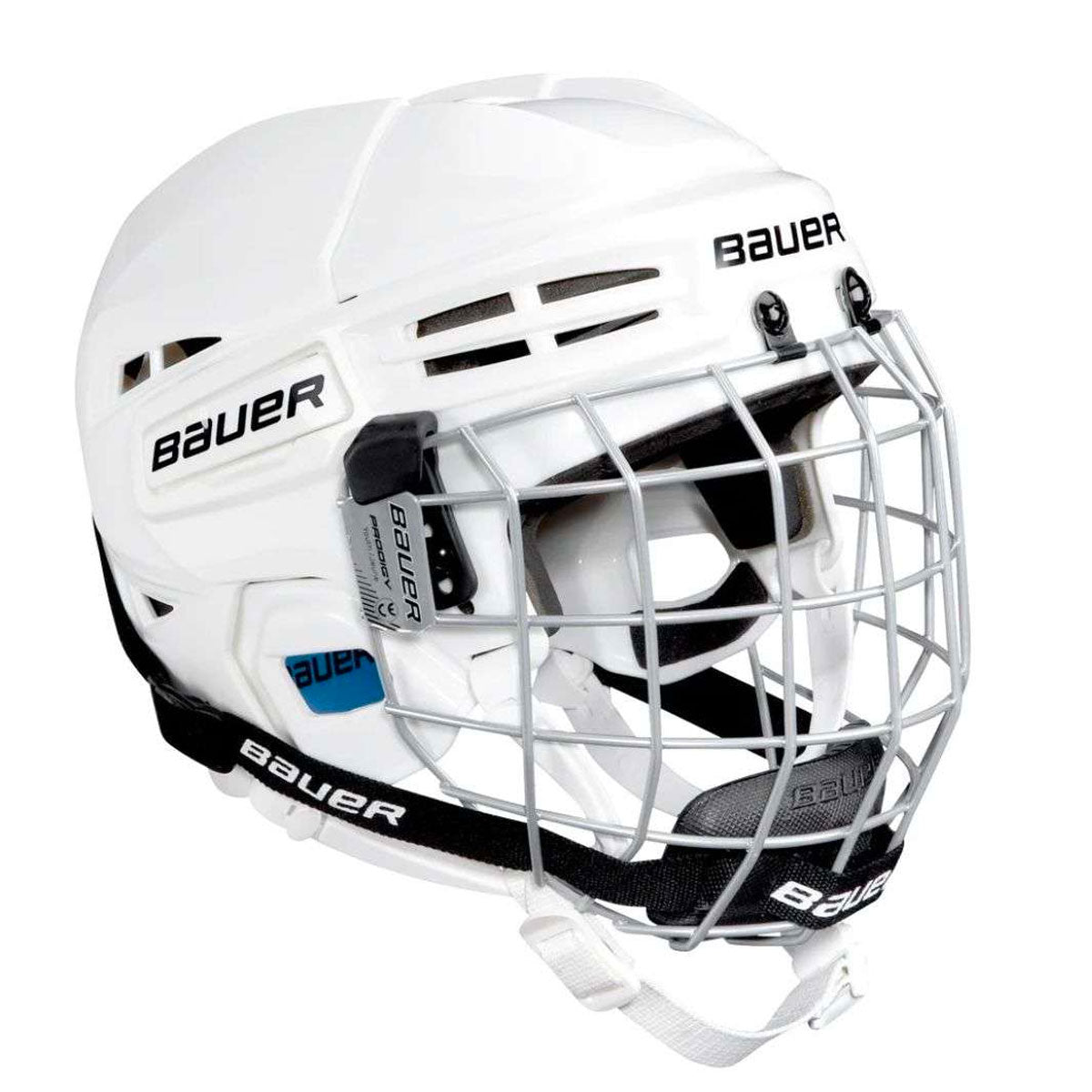 BAUER PRODIGY YOUTH HELMET COMBO WHITE – Skaters Network