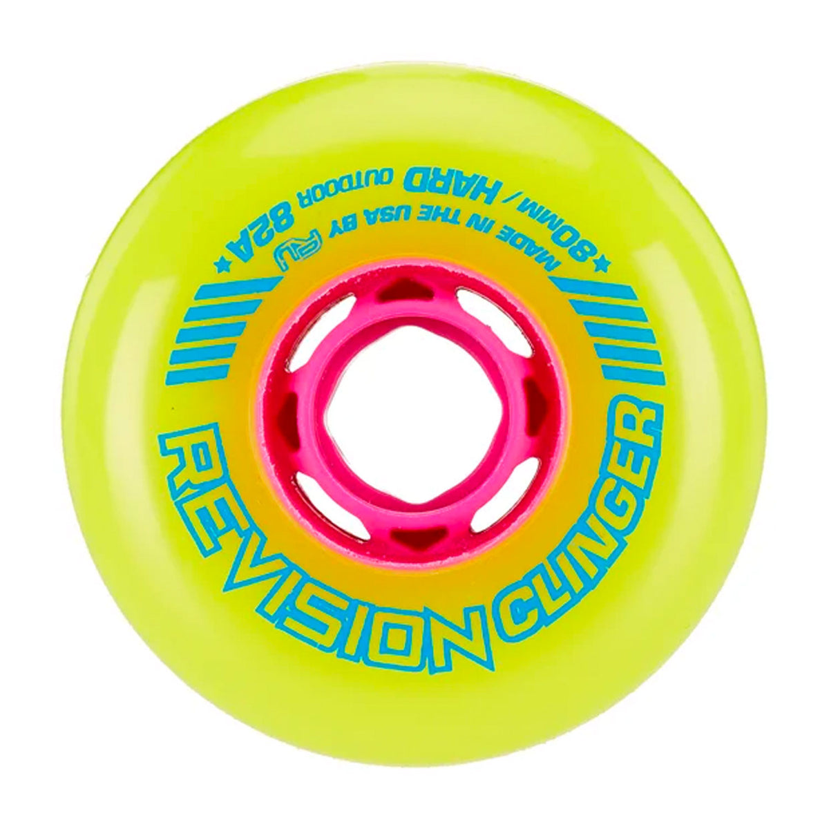 REVISION CLINGER OUTDOOR WHEELS YELLOW – Skaters Network