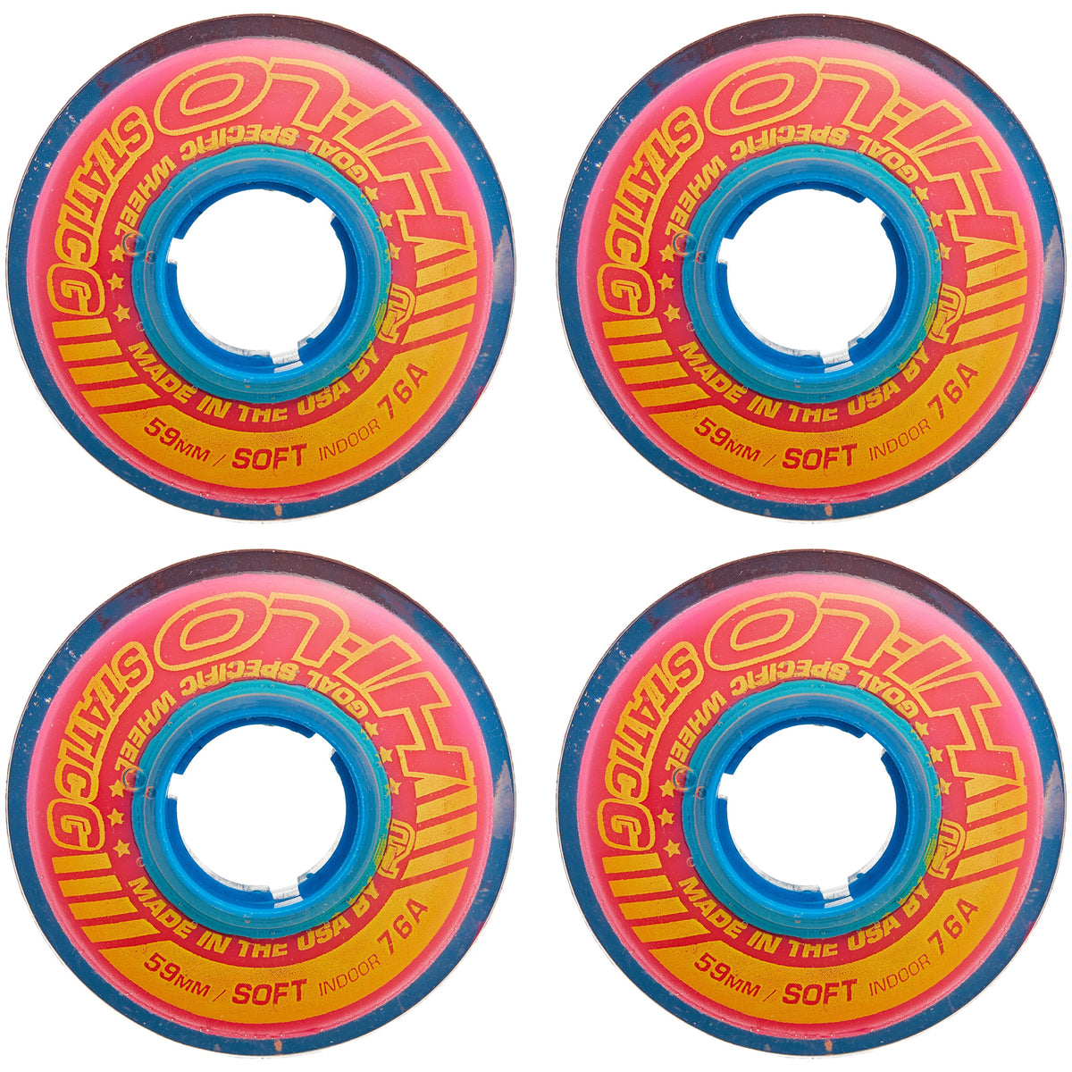 REVISION STATIC GOALIE WHEELS 4 PACK – Skaters Network