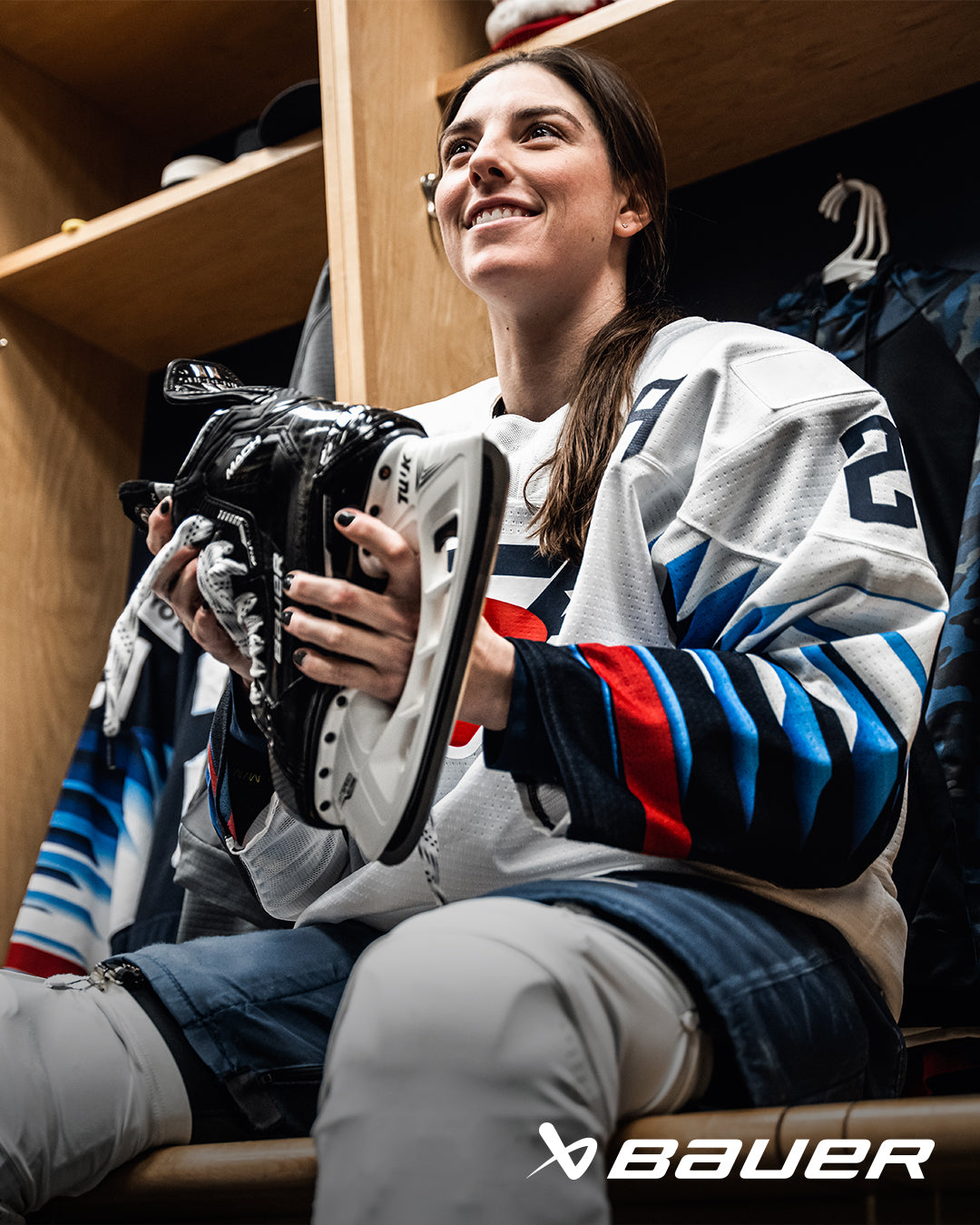 BAUER SUPREME MACH SKATES SENIOR with Pulse Ti runners – Skaters Network