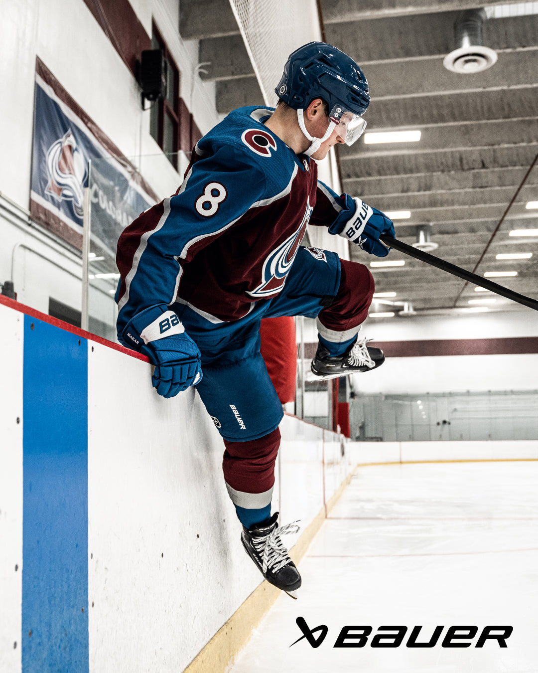 BAUER SUPREME MACH SKATES INTERMEDIATE with Pulse Ti runners – Skaters ...