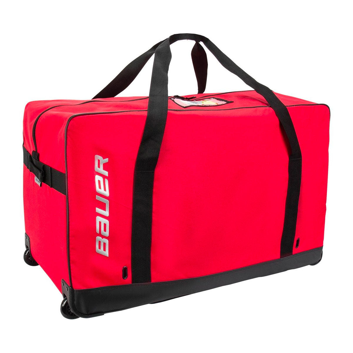 S21 BAUER CORE WHEELED BAG BLACK RED JUNIOR – Skaters Network